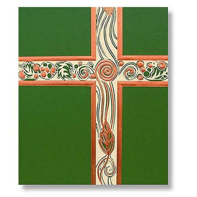 Green with Copper Foil - Ceremonial Service Binder - [Consumer]Catholic ...
