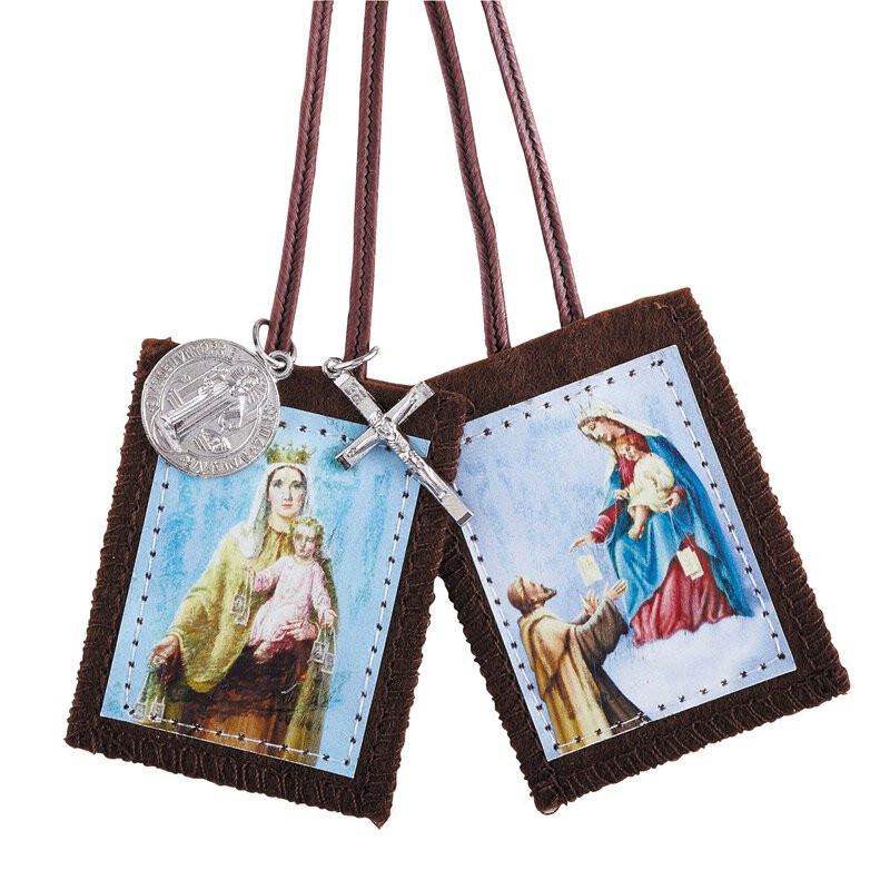 Hospital Pyx with Leather Burse - Gold Finish - Catholic Gifts and More