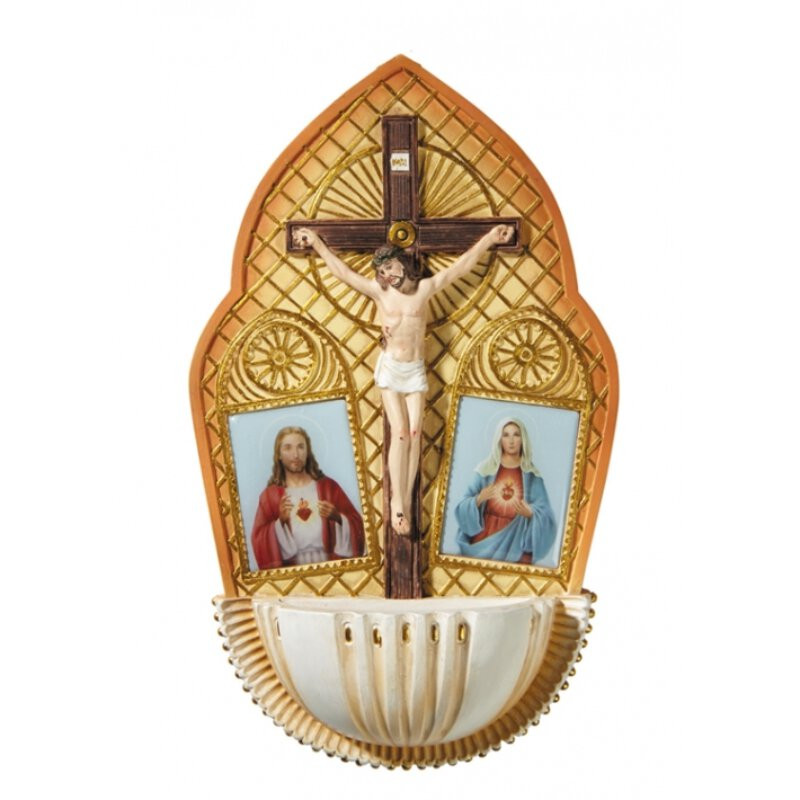 Saint Michael Holy Water Font - Catholic Gifts and More