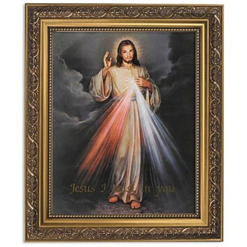 The Divine Mercy Pallet Sign - Catholic Gifts and More