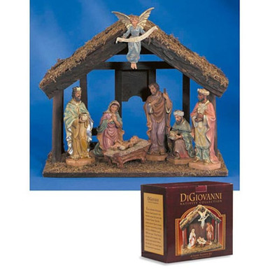DiGiovanni Nativity Scene - Seven Piece Set - [Consumer]Catholic Gifts ...