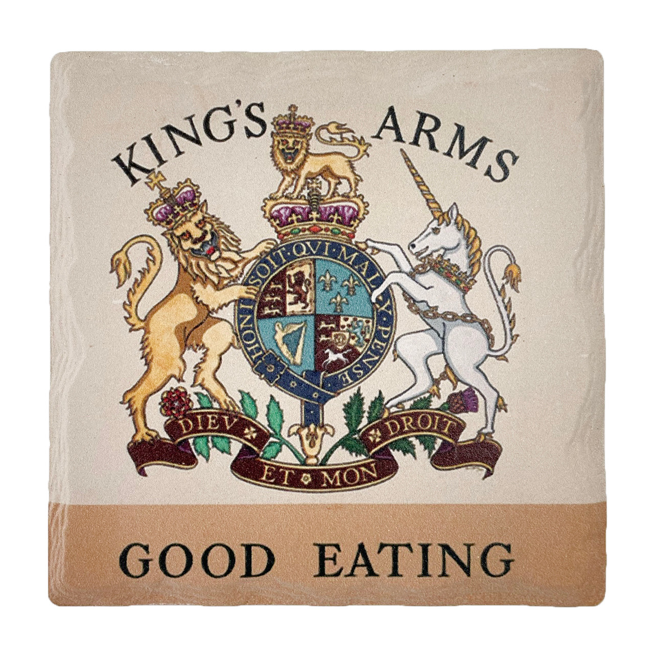 King's Arms Tavern Coaster