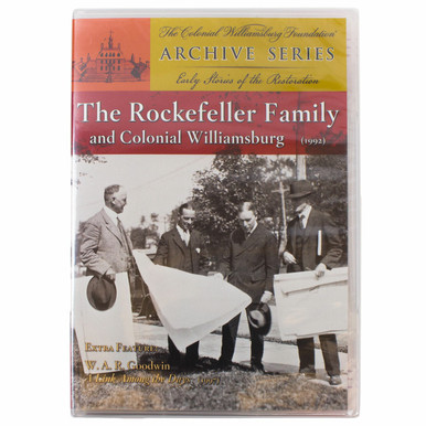 The Rockefeller Family And Colonial Williamsburg DVD