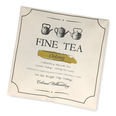 Colonial Williamsburg Oolong Tea Sachets