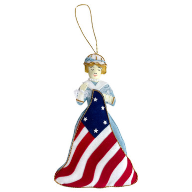 Betsy Ross Fabric Ornament