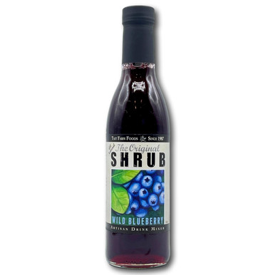 Wild Blueberry Shrub Cocktail Mixer