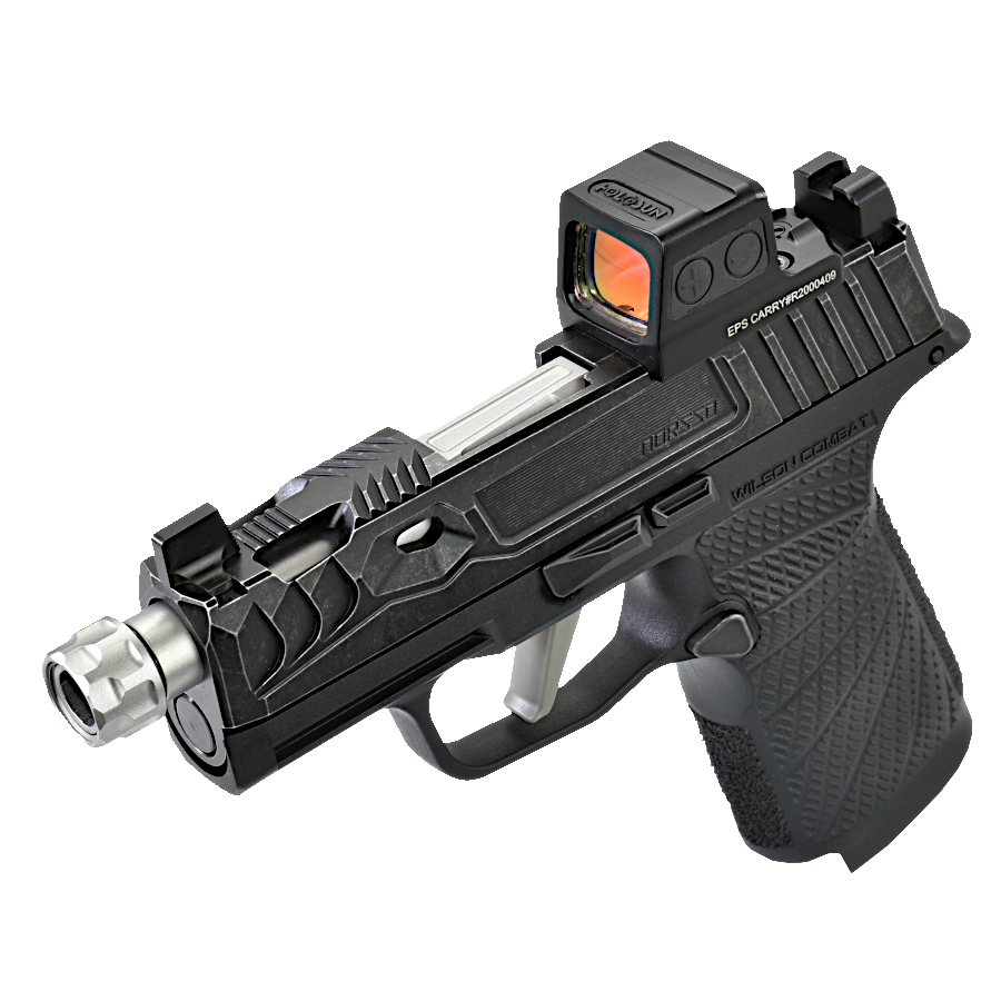 P365 3.1" 9mm Threaded Barrel, Satin Stainless, LVL1.5 - NORSSO