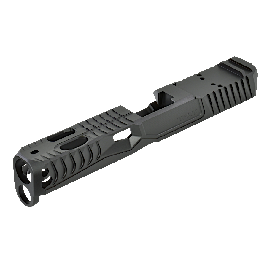 N17BN Reptile XP Slide for Glock 17 Gen 5, RMR Cut, Black - NORSSO