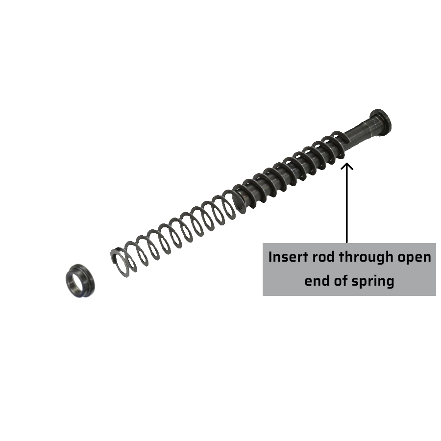 KINE7IK P320 3.9" Adjustable Recoil Spring Assembly (13lb/11lb) - NORSSO
