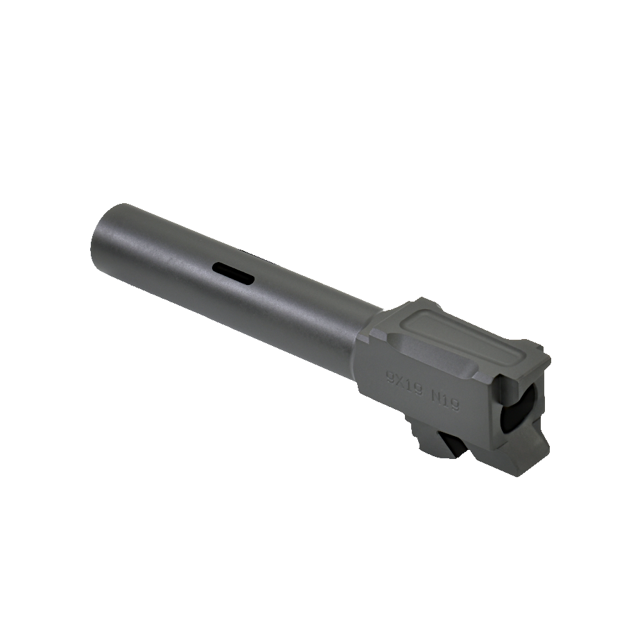 N19 Gen 3-5 9mm C Port Barrel, Black, LVL1.5 - NORSSO