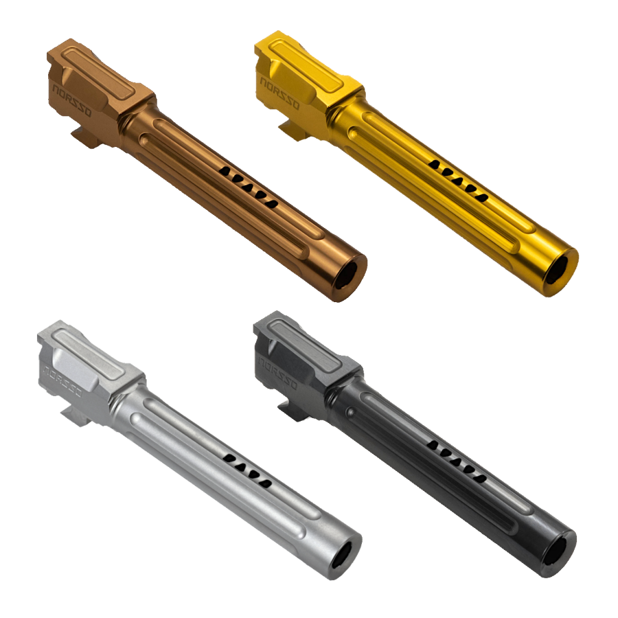 N320FS BB 4.7" Length 9mm Geo Port Bull Barrel - NORSSO