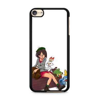 Pokemon Sword and Shield Scorbunny Grookey Sobble iPod Touch 6 Case