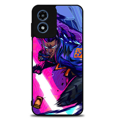Yoru Valorant Game Art Motorola Moto G Play 2024 Case