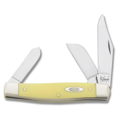 CaseÂ® Large Stockman with Yellow Handle