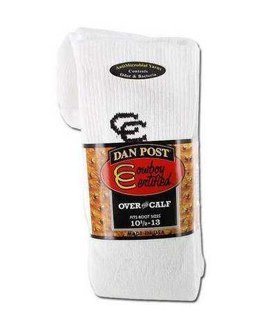 Dan PostÂ® Cowboy CertifiedÂ® 2-Pack Over the Calf Boot Socks