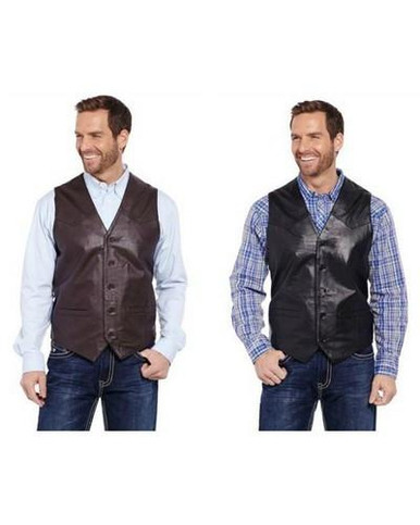 Cripple CreekÂ® Men's Lamb Skin Vest