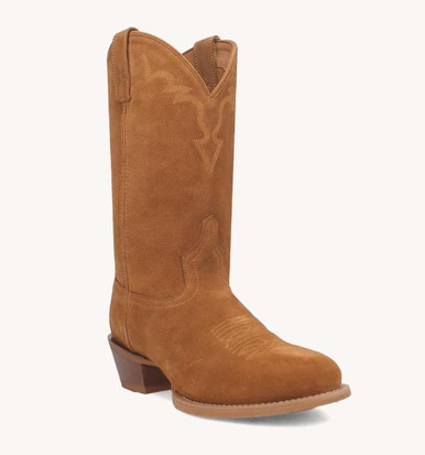Laredo by Dan Post® Men's Honey Suede Round Toe Boots