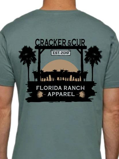 Cracker & Cur® Men's S/S Basil Ranch Sign T-Shirt
