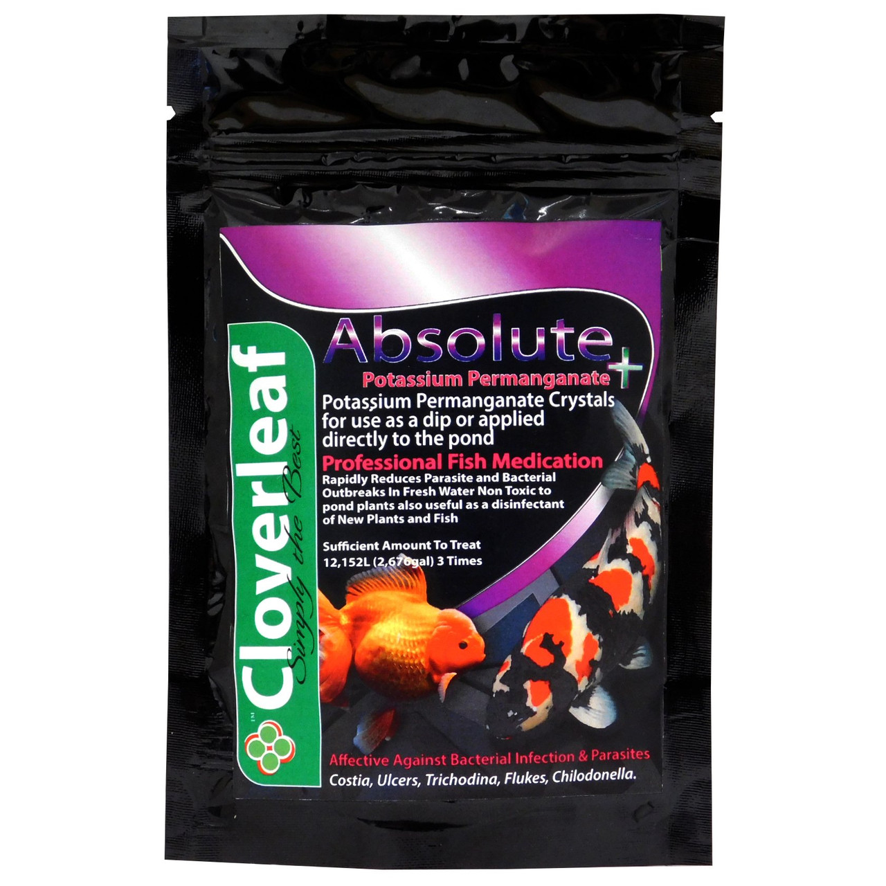 Cloverleaf Absolute Pond Potassium Permanganate