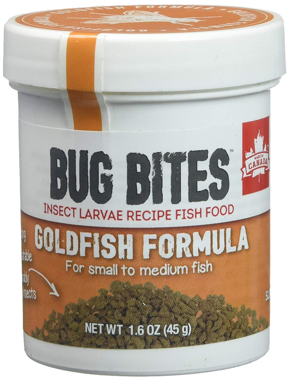 Fluval Bug Bites Goldfish Granules 45g