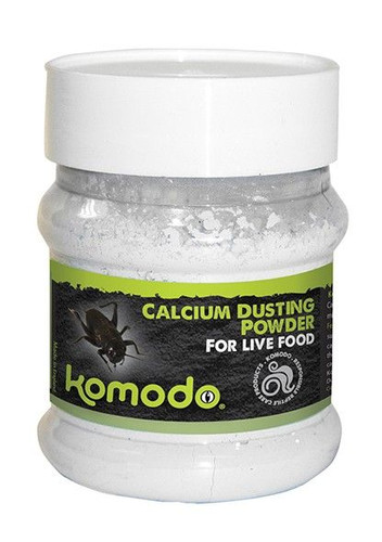 Komodo Reptile Cricket Dust Supplement Live Food Insect Calcium Dusting ...