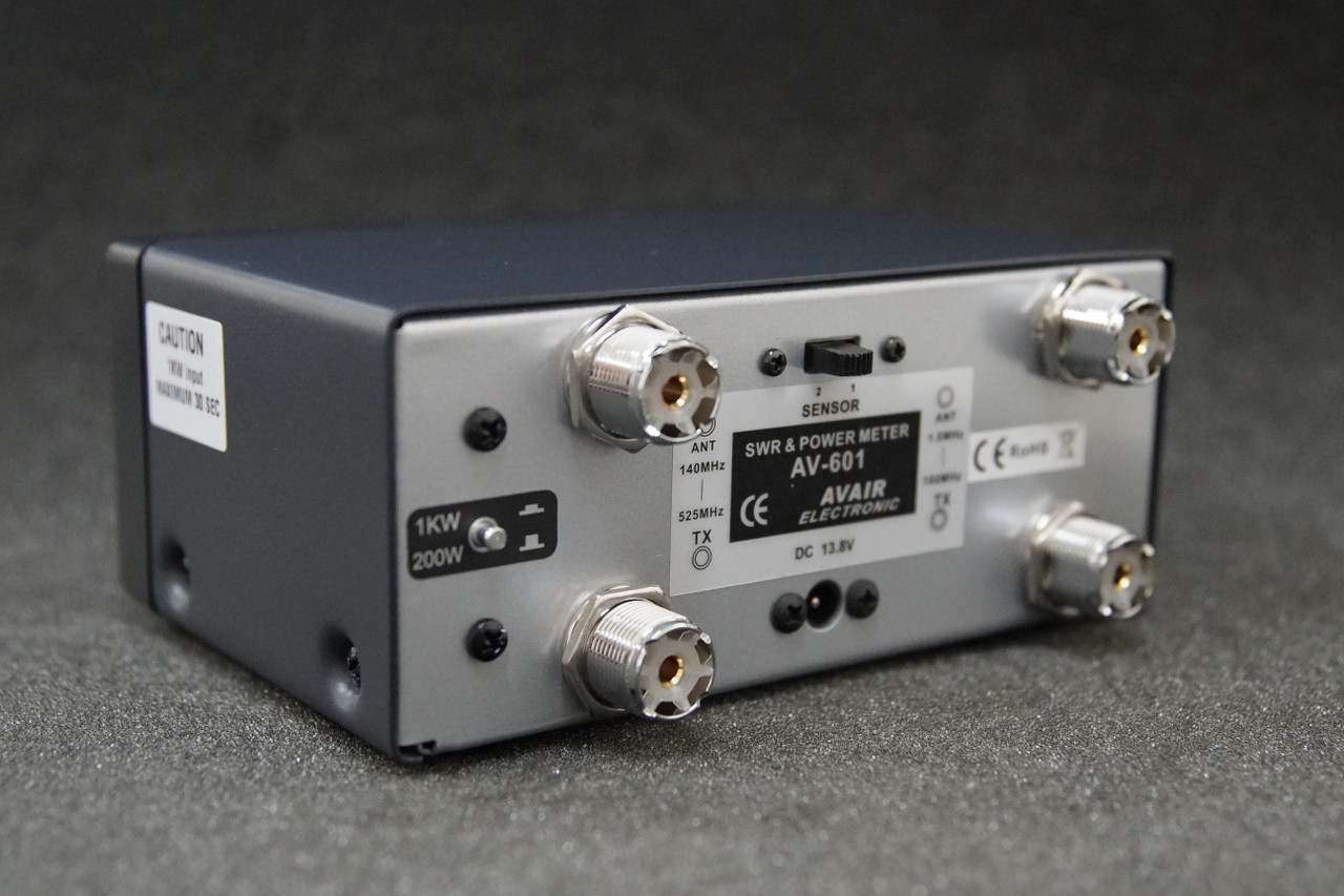 1KW HF/VHF/UHF VSWR Power Meter – High Accuracy