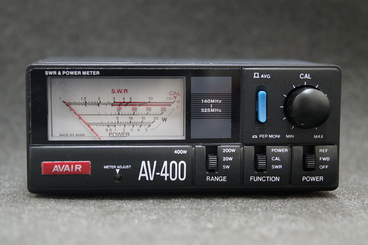 UHF/VHF VSWR Power Meter 400W | Precision SWR & Wattmeter