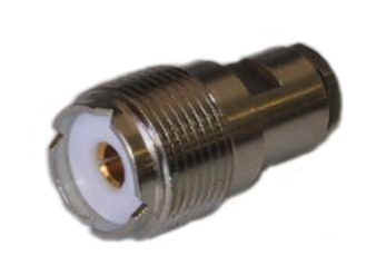 UHF Socket Panel Screw L-Type | Durable RF Connector | Comtek Radio