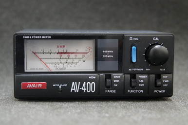 UHF/VHF VSWR Power Meter 400W | Precision SWR & Wattmeter