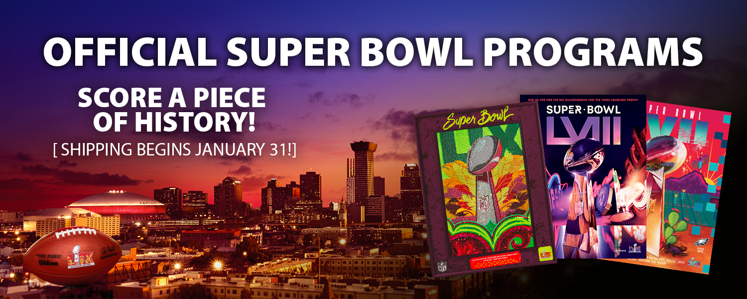 Official Super Bowl Programs - Page 1 - Official Super Bowl Program