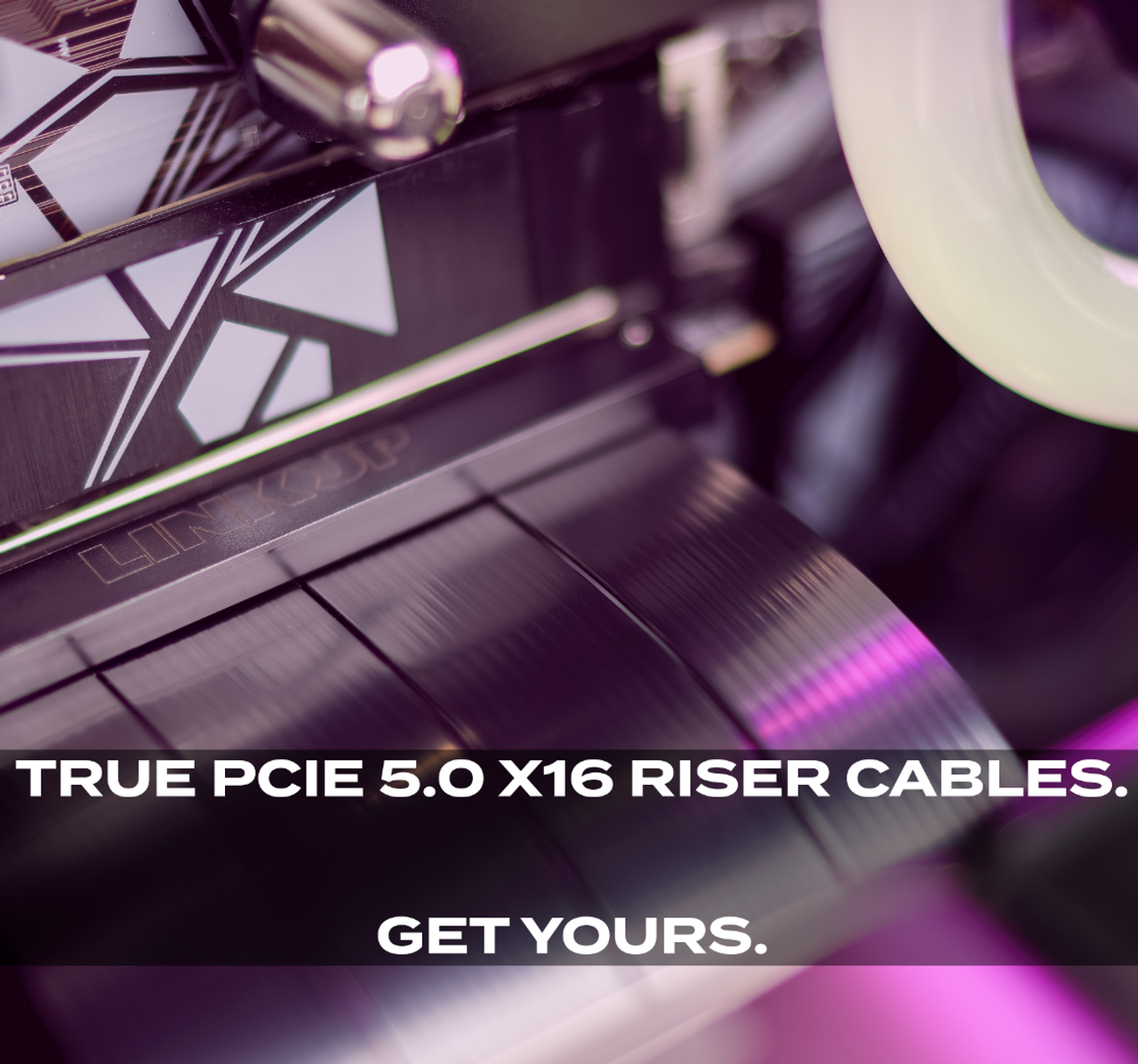 Linkup Ava5 Pcie 50 Riser Cable Future Proof For Gen 5 Gpu