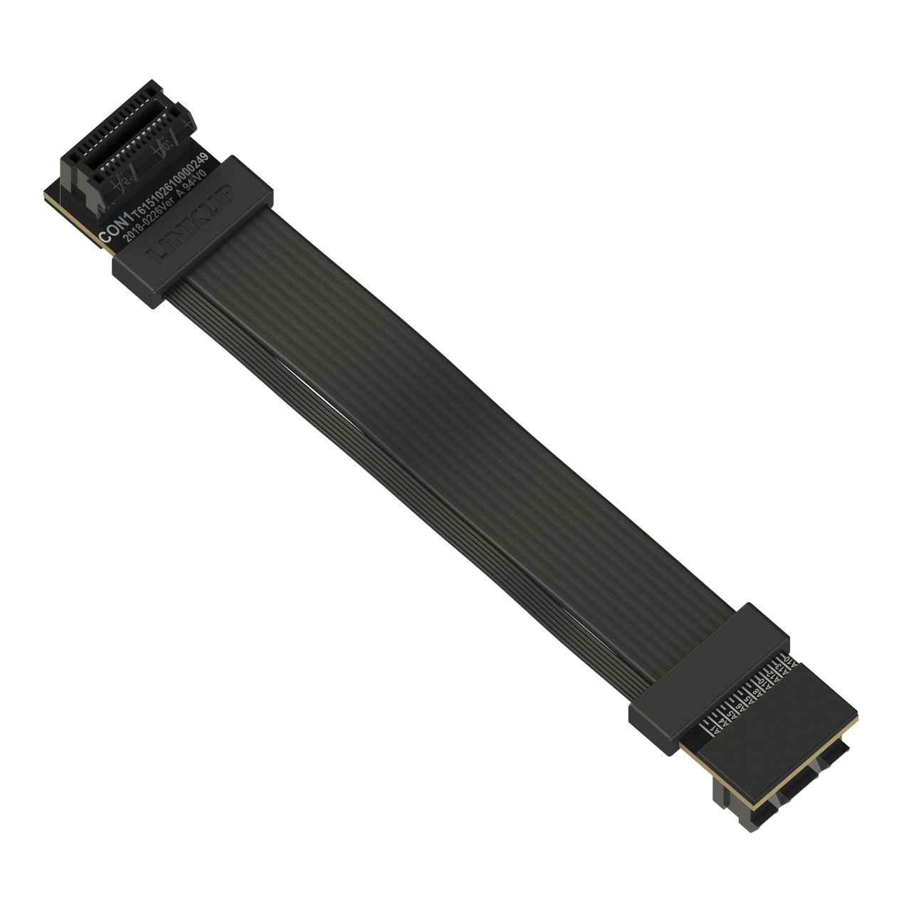 LINKUP Z-Shaped Flexible SLI Bridge GPU Cable Extreme High-Speed Twin ...