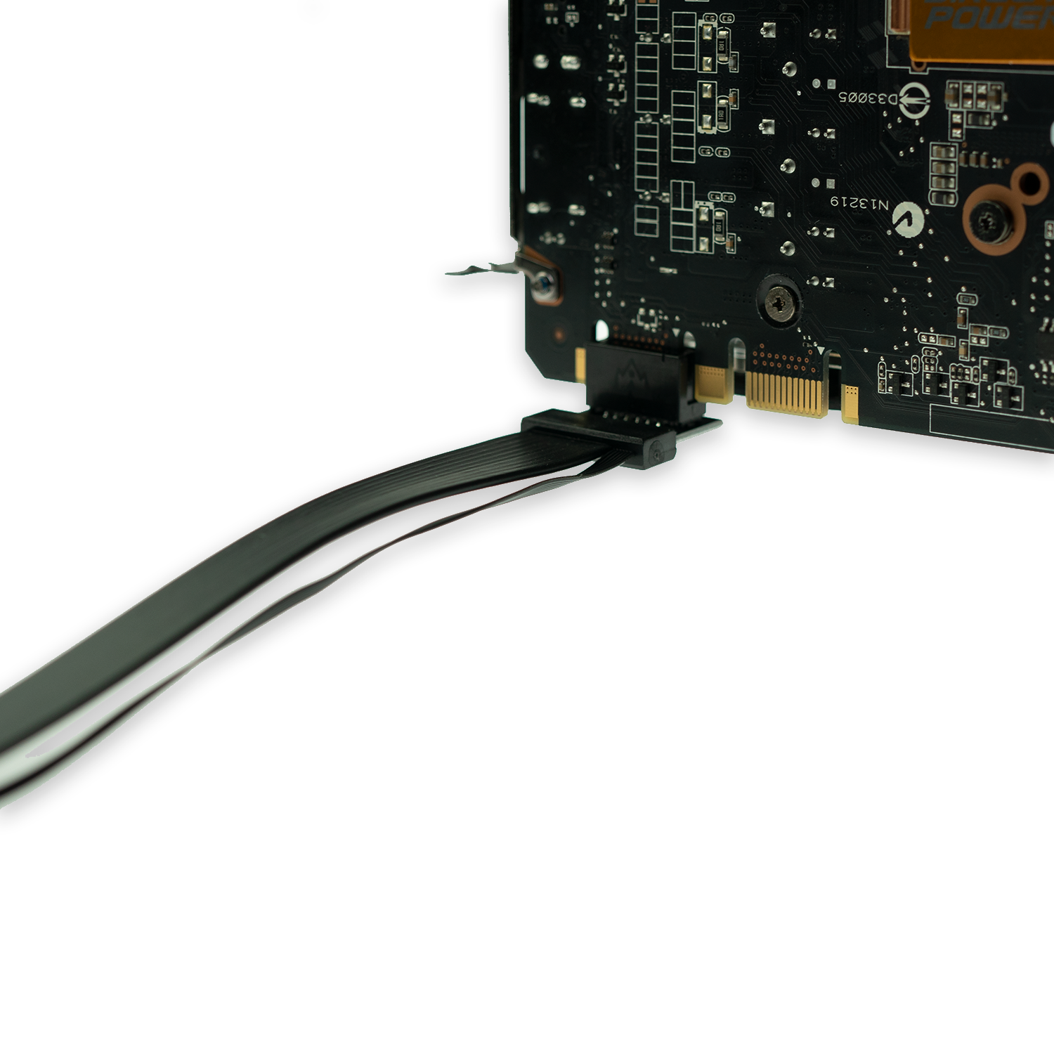 LINKUP Z-Shaped Flexible SLI Bridge GPU Cable Extreme High-Speed Twin ...