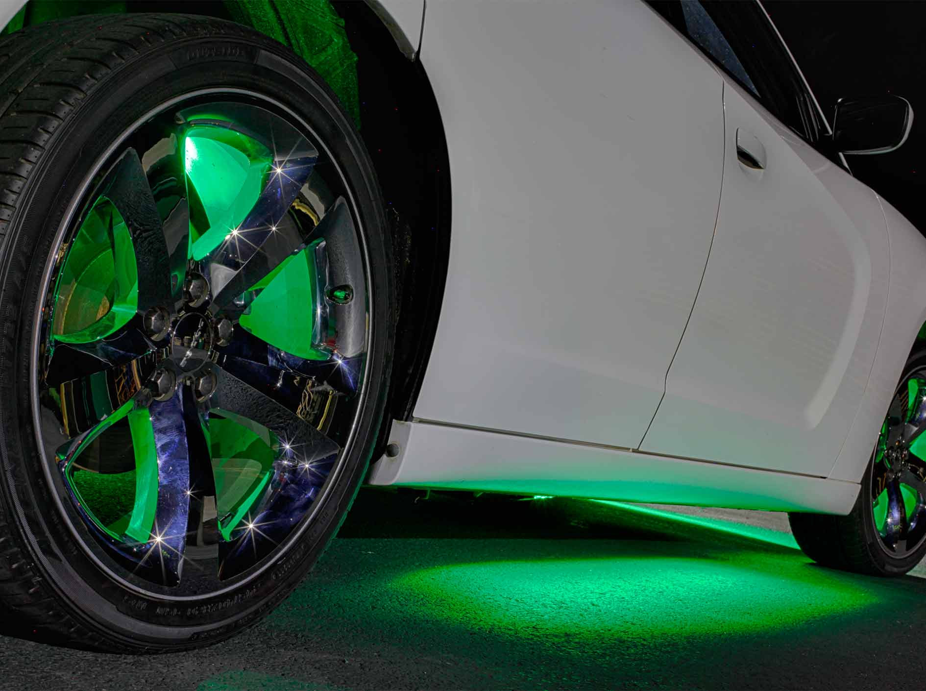 LEDGlow | Green LED Car Underglow Lighting Kits