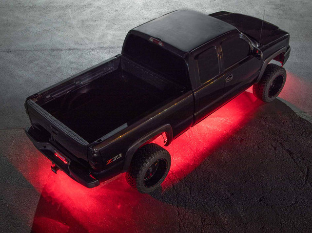LEDGlow | Flexible Slimline Red Truck Underglow