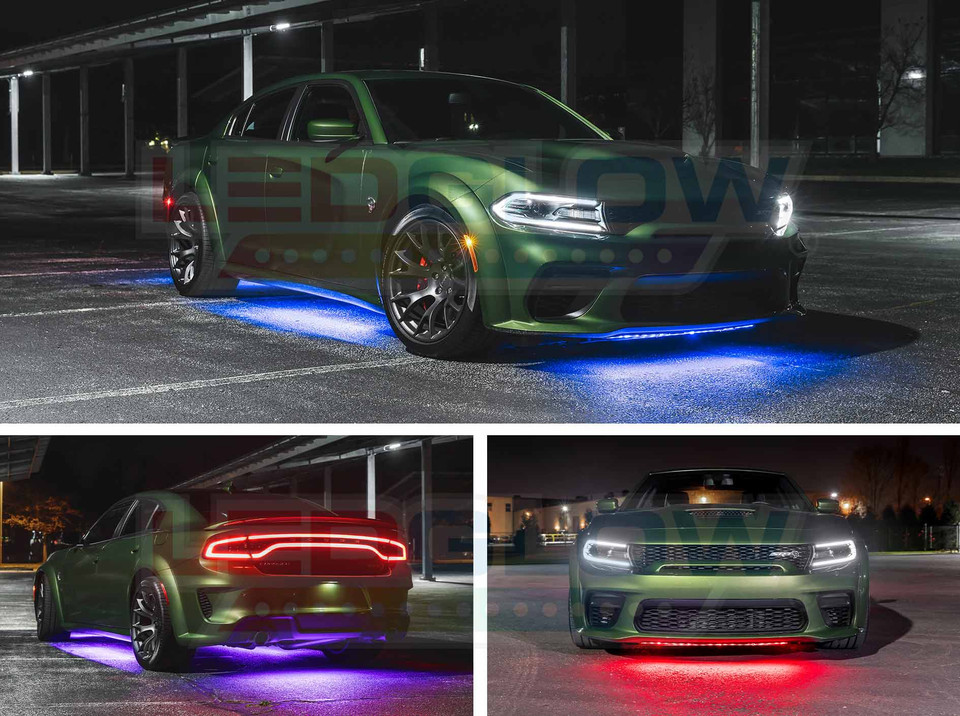 LEDGlow | Million Color Slimline LED Car Underbody Lighting Kit