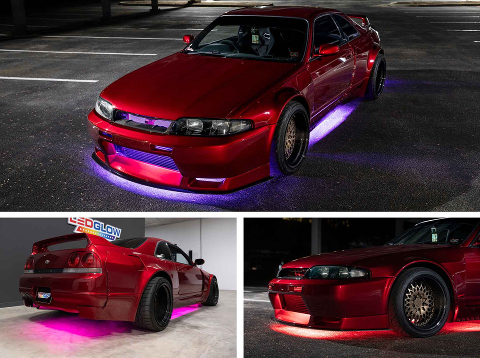 LEDGlow | Million Color Flexible Bluetooth Car Underglow