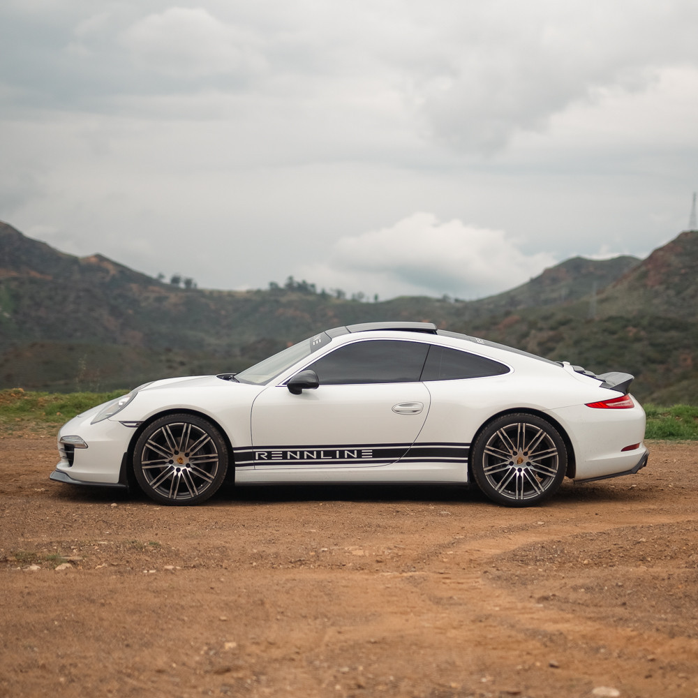 Rennline Decklid Spoiler - 991.1 - Rennline
