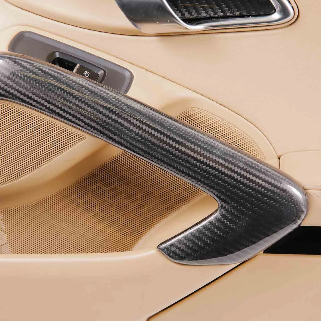 Carbon Fiber Door Handle - SKU# I121 - Rennline