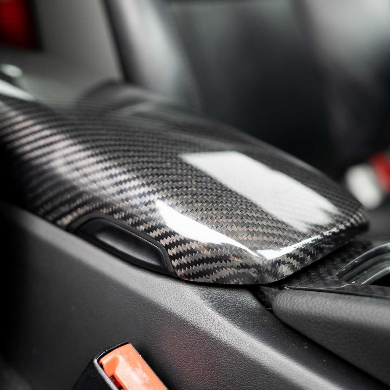 991.2/718 Carbon Fiber Arm Rest - Rennline