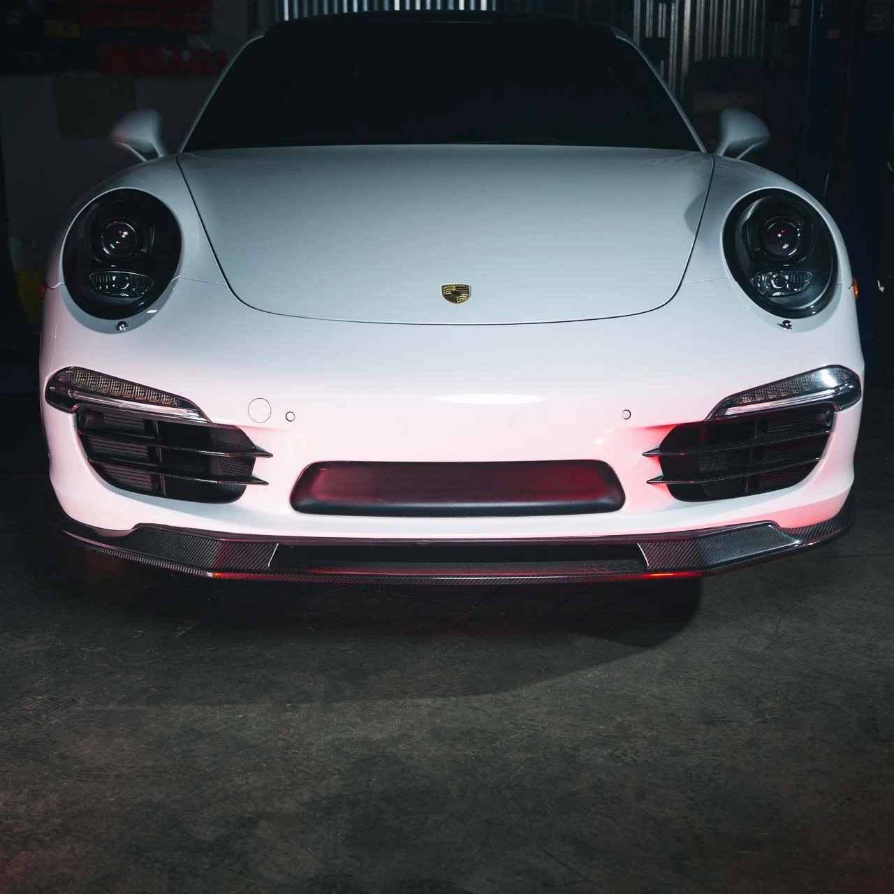 Carbon Fiber Front Lip - 991.1 - Rennline