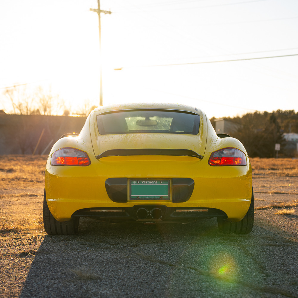 Rennline Upkick Spoiler - 987 Cayman