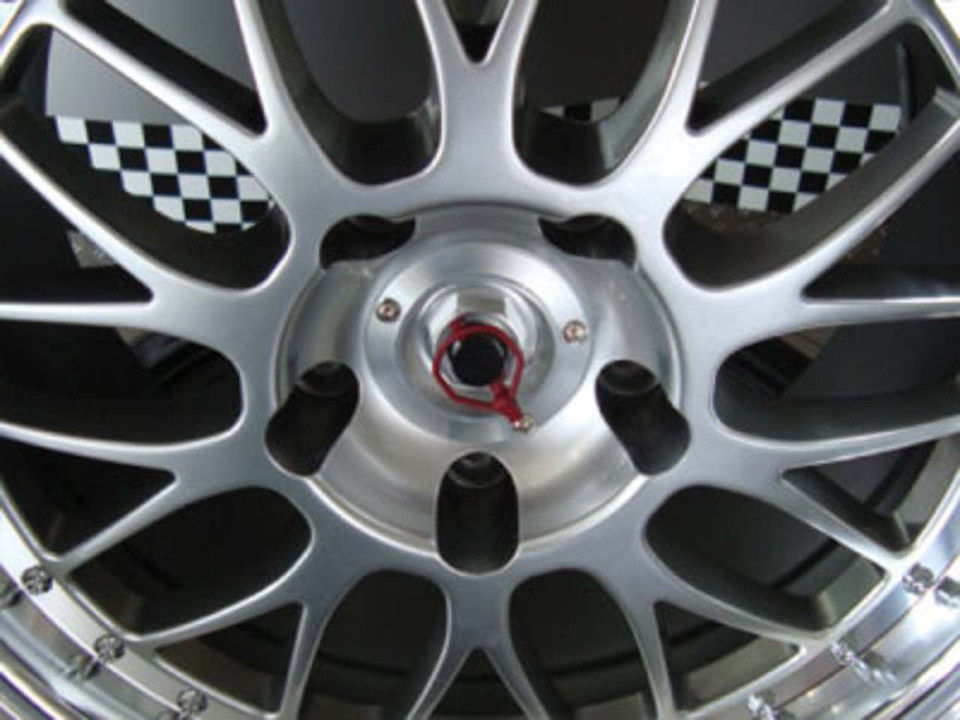 Porsche Wheel Caps (Cup Car style Center Lock look)