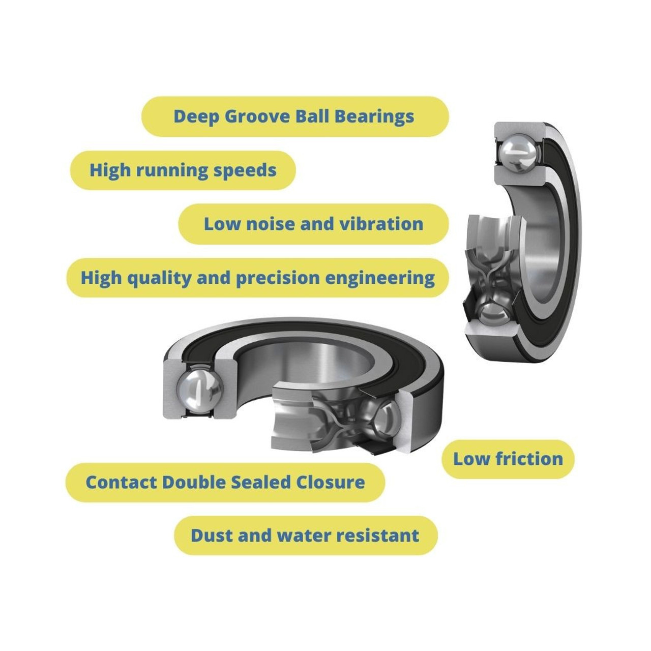 Kst Washer Tub Bearing Kit