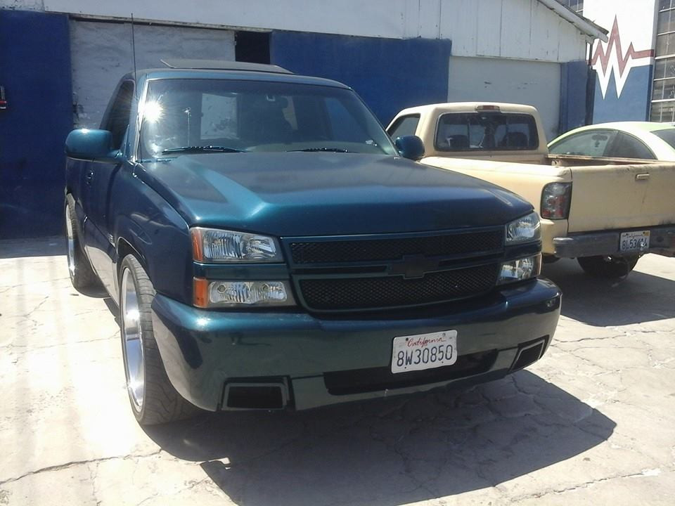 2003-2006 2004 2005 Chevrolet Silverado SS Body Kit Cladding single cab