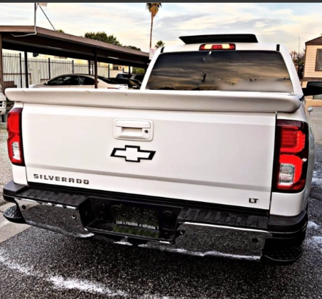 2014 2015 2016 2017 2018 Chevrolet Silverado RST Wing Fiberglass Spoiler