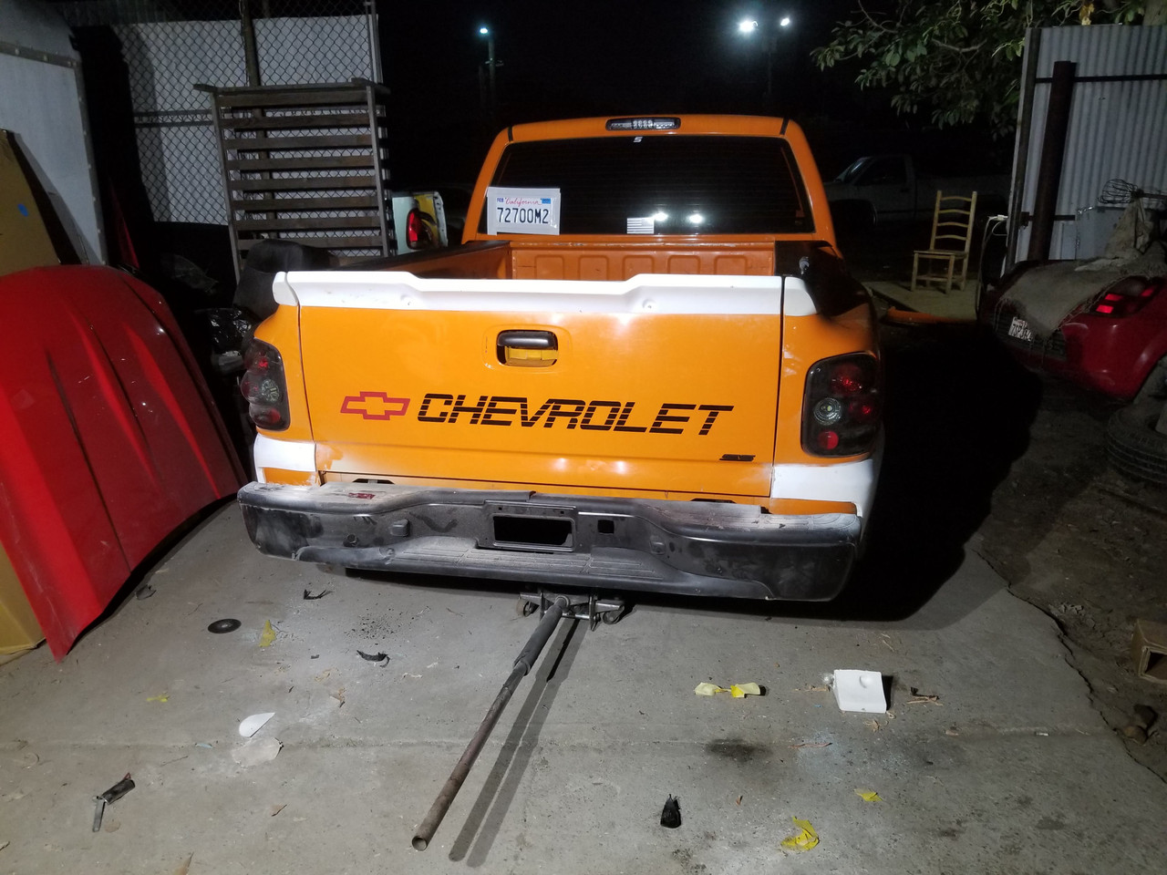 99 00 01 02 03 04 05 06 Chevy Silverado/GMC Sierra SS2 Wing Fiberglass ...