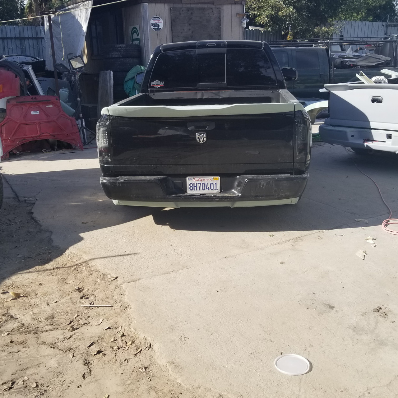 02 03 04 05 Dodge Ram 1500 2dr Regular box Rumble Bee Body Kit + Mopar Wing