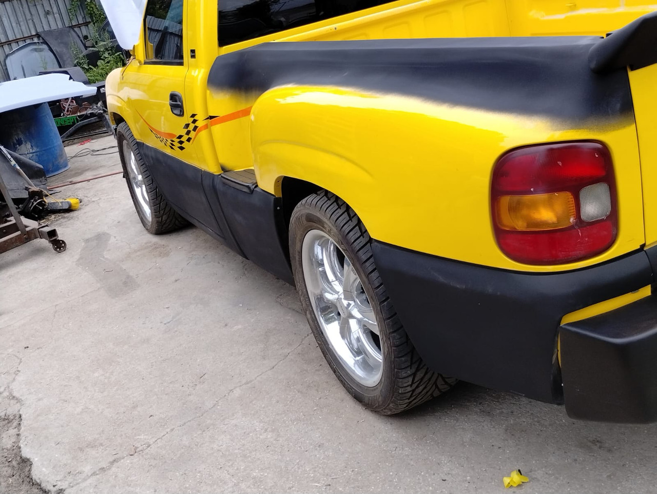 1999-2006 GMC Sierra Single Cab Step Side Body Kit SS Body Kit Claddings
