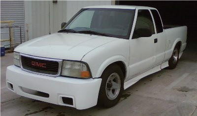 94 95 96 97 98 99 00 01 02 03 04 GMC Sonoma / Chevy S10 Front Bumper ...